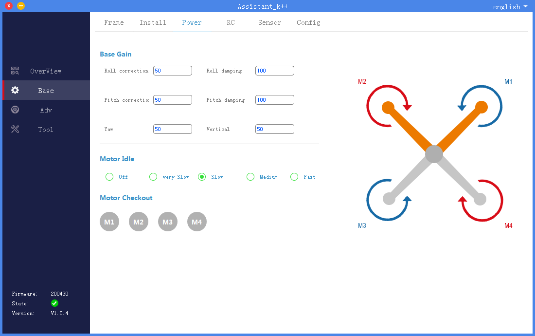 Basic function settings K++ Flight Controller User Manual - Agriculture ...